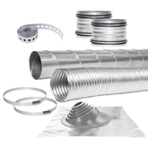 Sirius Range Hood Ducting - All Kits & Components