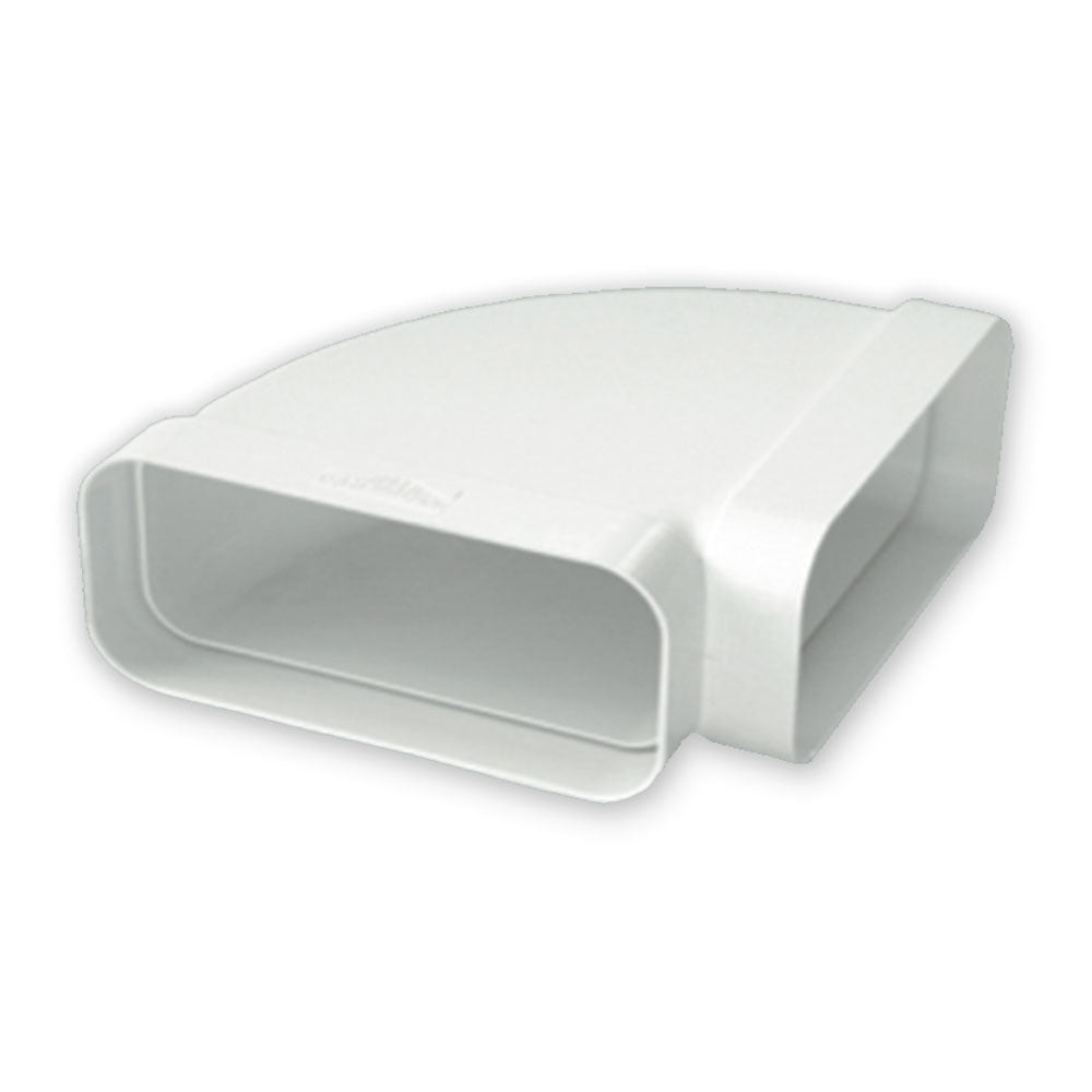 Sirius Horizontal 220x90mm Rectangular Curved Duct Connector (SPS-6610